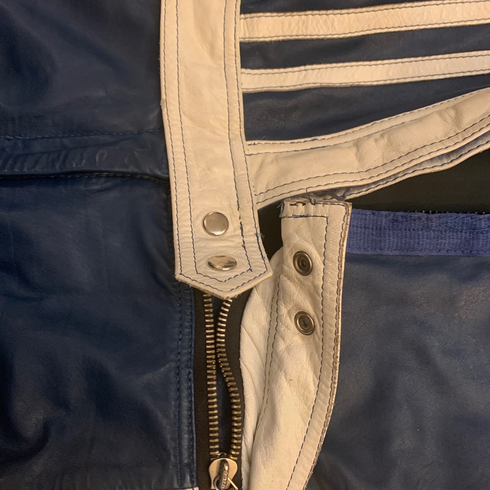 1970’s Wilhem Krawhel Leather Motorcycle Jumpsuit - Gem